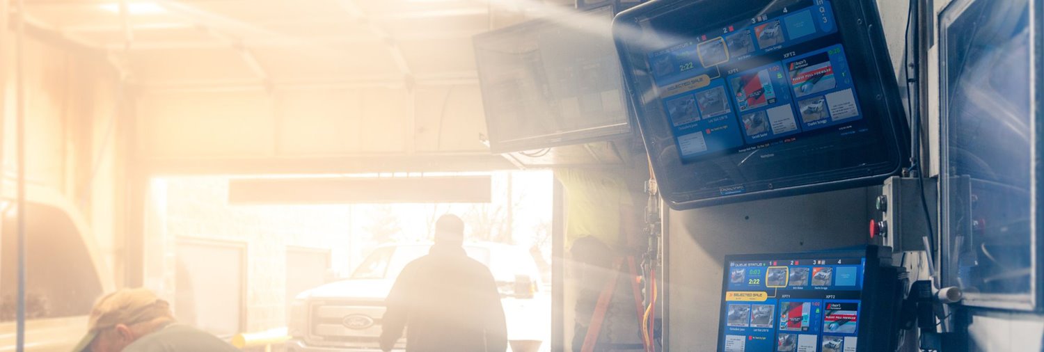 TunneCarPics® Touch Car Wash Vehicle Queuing System