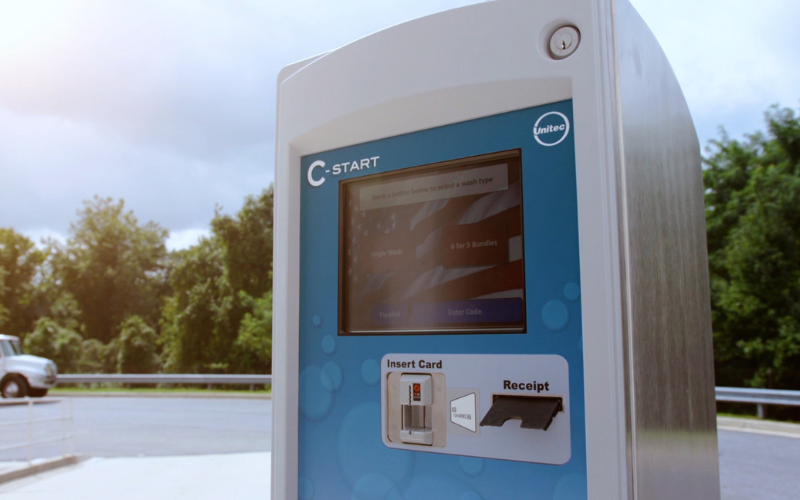 In-Bay Automatic Car Wash Pay Stations | DRB